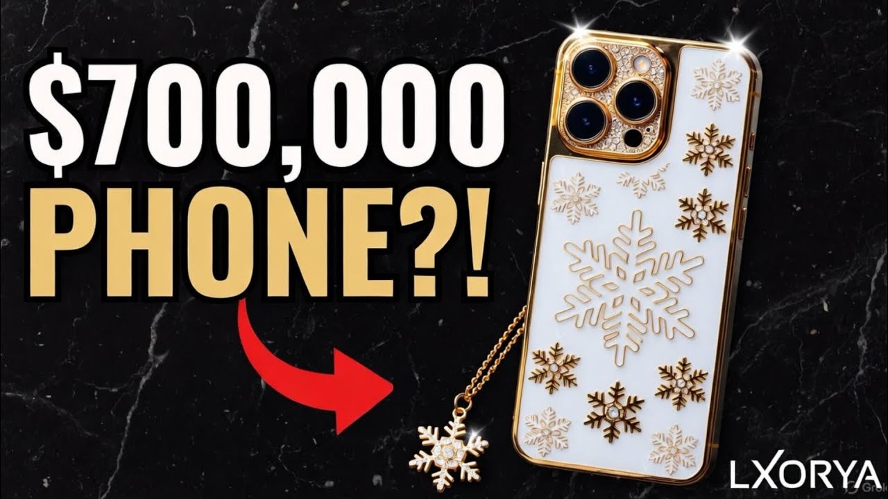 $700K Diamond Luxury Phone | Caviar Snowflake 2026 - YouTube
