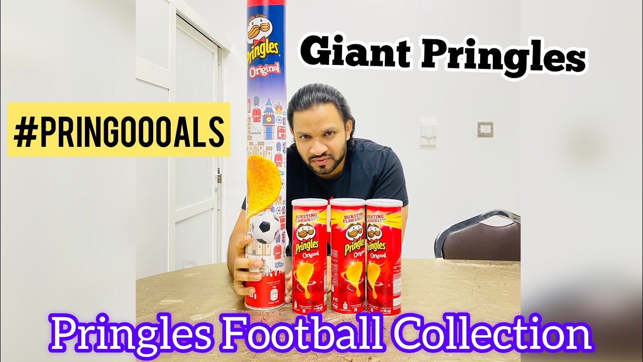 Pringles Football Collection || Giant Pringles || Food And Travel By ...
