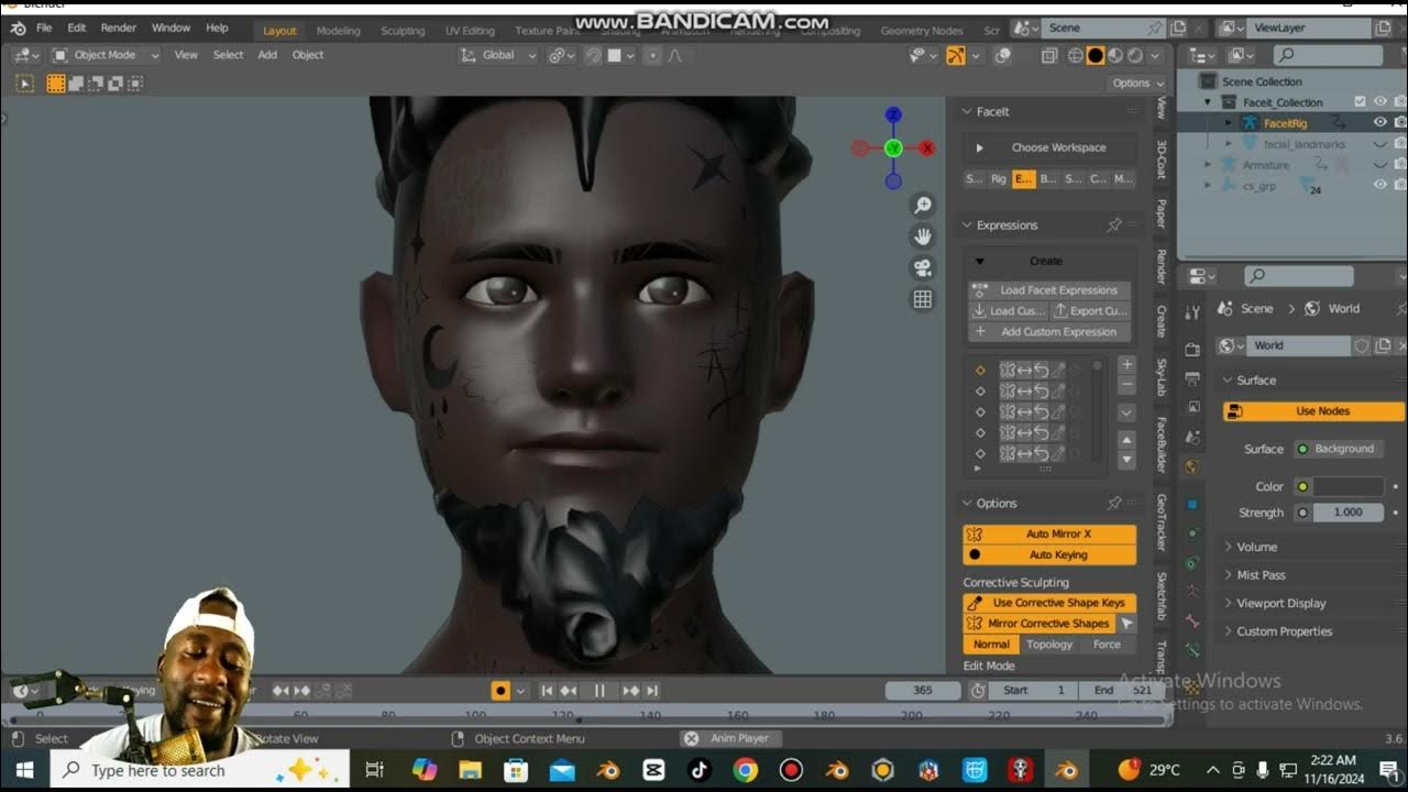 Blender EXPERT Shares Top Face Rigging Techniques! - YouTube