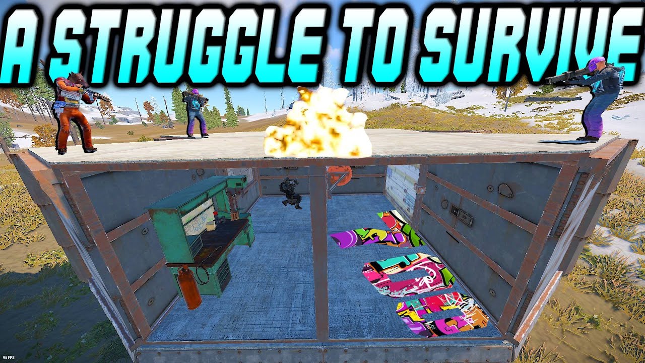 Rust: Solo with only 700 hours - YouTube
