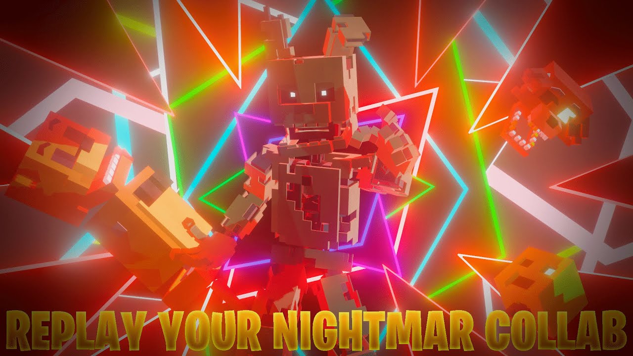"REPLAY YOUR NIGHTMARE" FNAF Minecraft Collab | song byTryHardNinja ...
