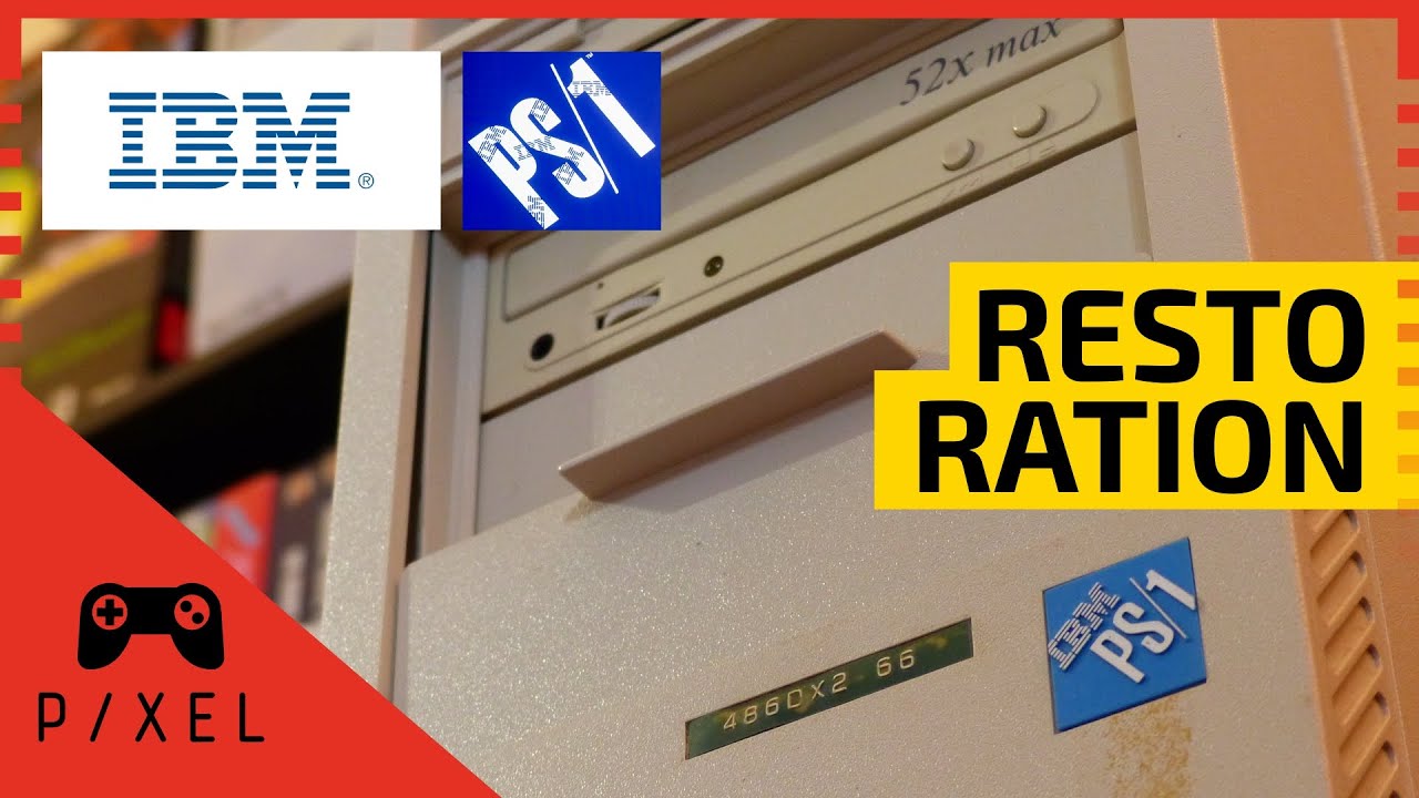 I Restored my Old IBM PS/1 486 DX2 66MHz (from 1993) - YouTube