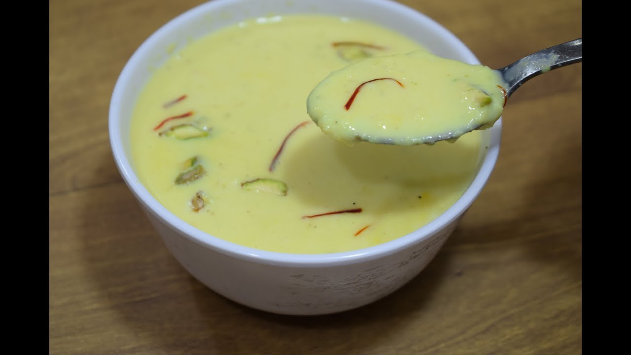 लच्छेदार रबड़ी - Rabri Recipe - Rabdi Recipe - Ramzan Special Recipe ...