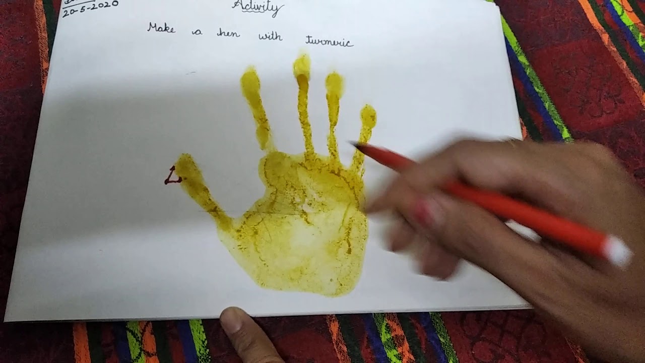 Activity of yellow colour for kids - YouTube