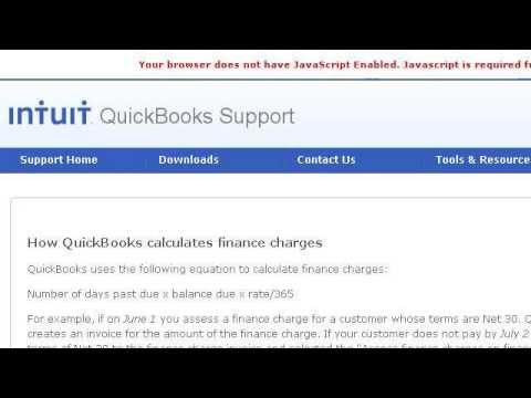 How To Calculate Finance Charges For Overdue Invoices - YouTube