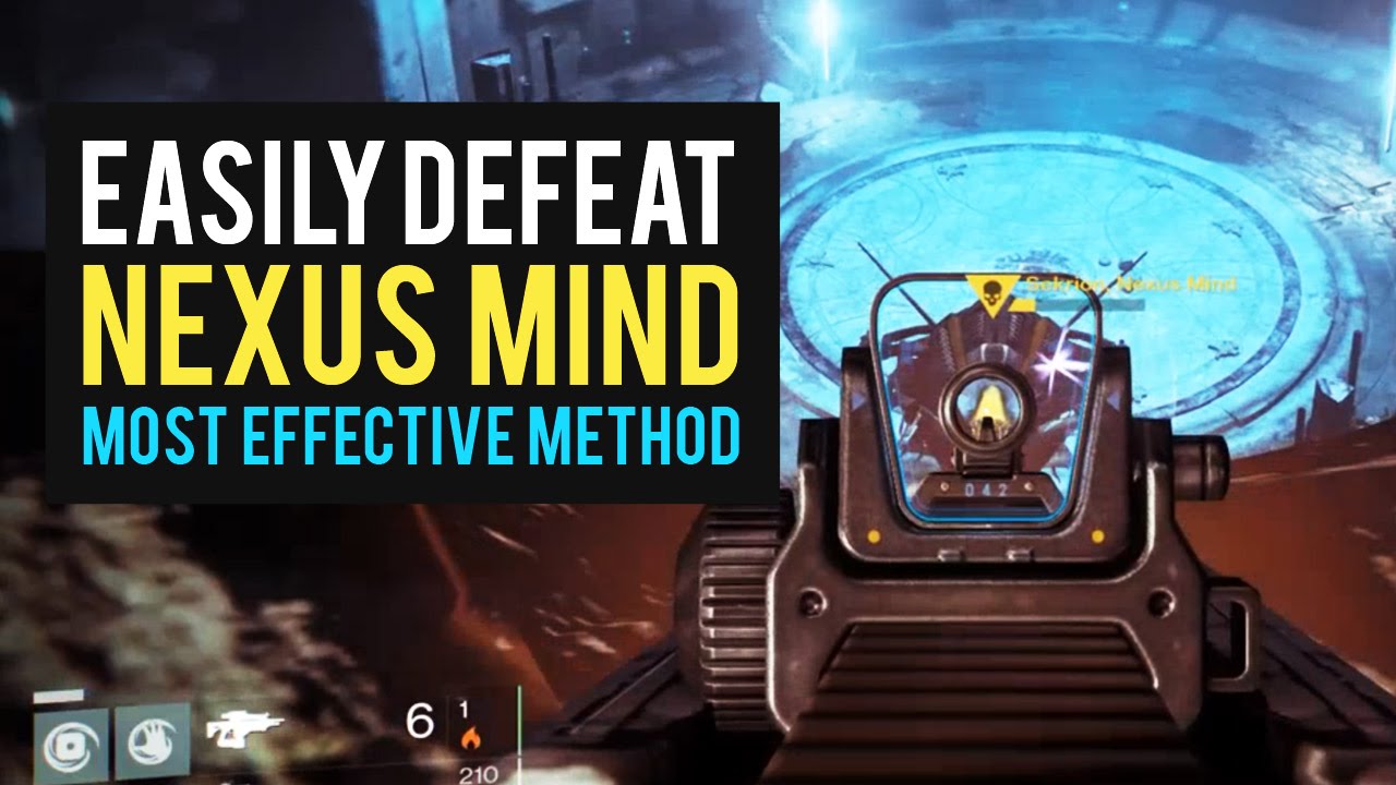 DESTINY - BOSS FIGHT - EASILY DEFEAT NEXUS MIND - YouTube