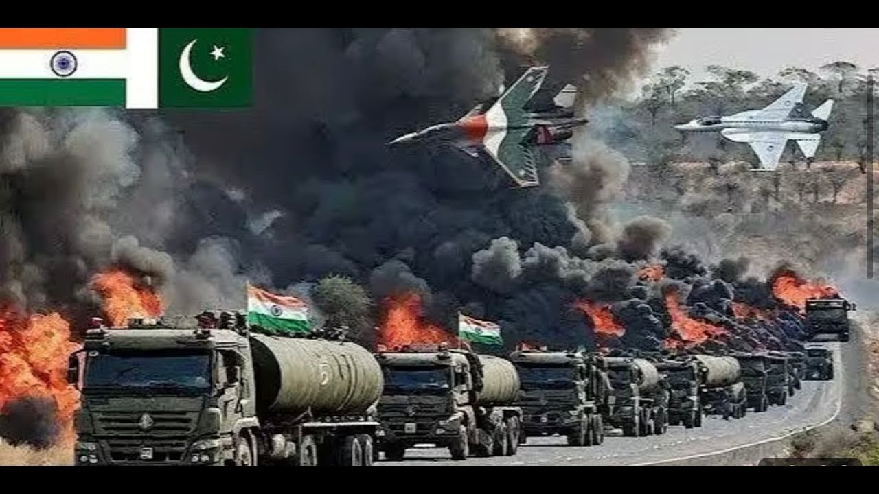 Pakistan India War | Indian Sukhi-19 Attack on Pakistanis Army Convoy ...