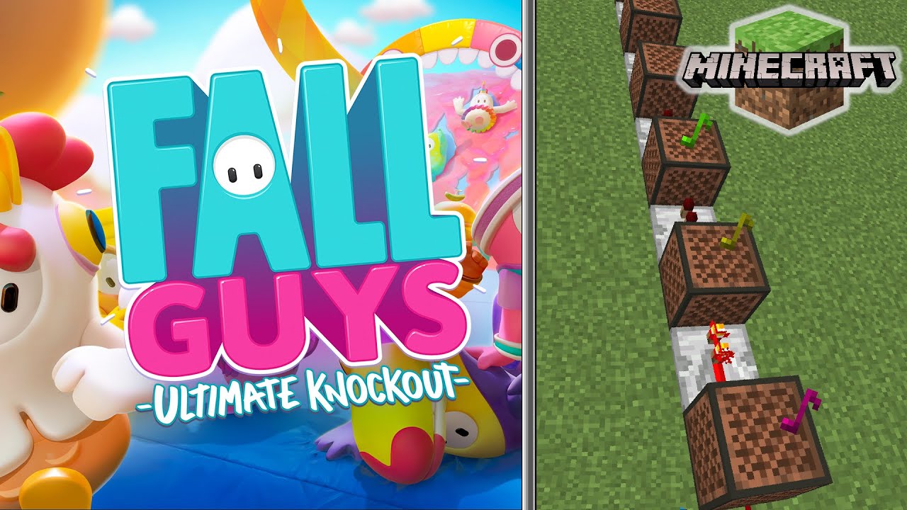 Fall Guys : Everybody Falls (Minecraft meme) - YouTube