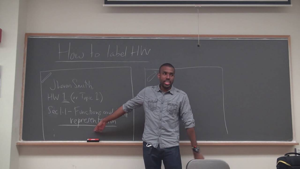 Math 205 Lecture 1 - Class Intro - YouTube