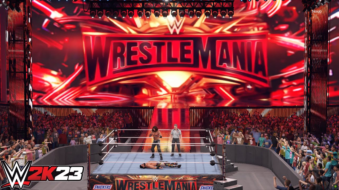 Amazing Wrestlemania 35 Arena Mod || WWE 2K23 Arena Mods Preview - YouTube