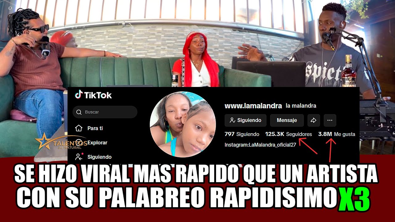 LA MALANDRA LLEGA DE REPENTE AL PROGRAMA Y HACE UN LIO EN LA ENTREVISTA ...