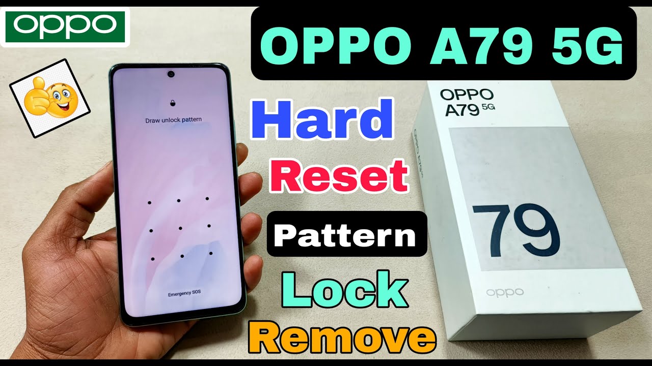 Oppo A79 5G Hard Reset | Oppo (CPH2553) Pattern Lock Remove Without Pc | Oppo A79 5G Password ...