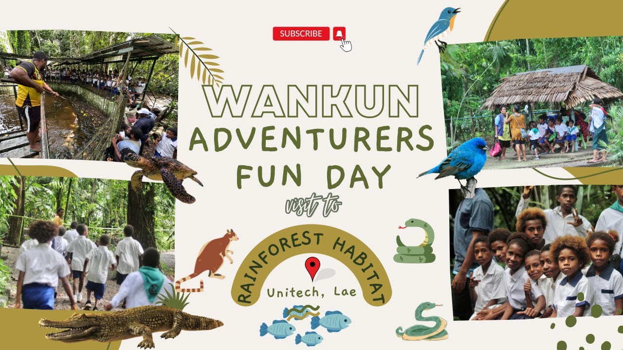 Little Adventurers Visits Wildlife Animals in the Rainforest Habitat at ...