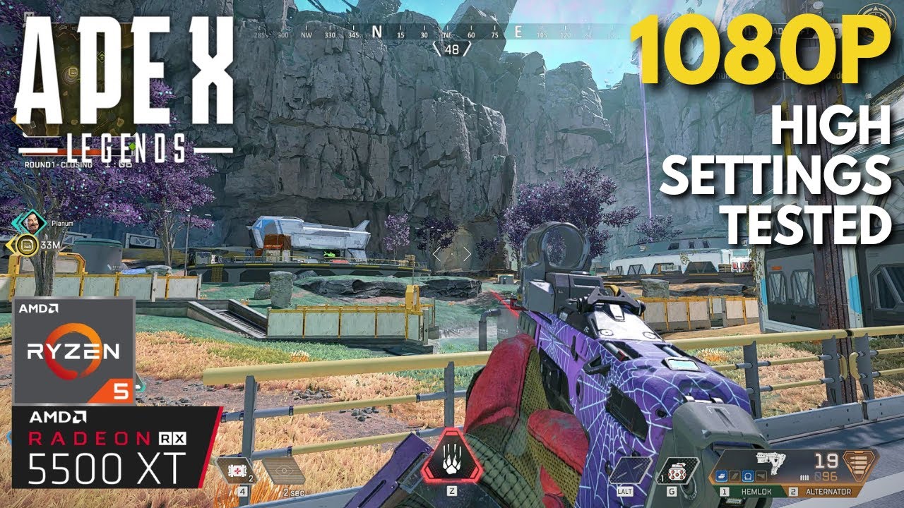 Apex Legends - RX 5500 XT + Ryzen 5 5600 | High Settings Tested - YouTube