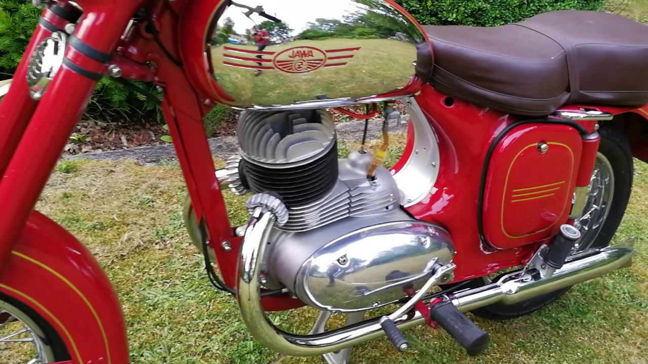 Jawa 353. Bj 1958 - YouTube