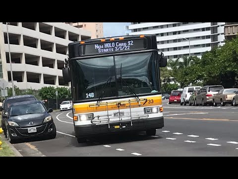 Honolulu TheBus | Route 32 - Kalihi TC, Bus 33 | Part 1 - YouTube