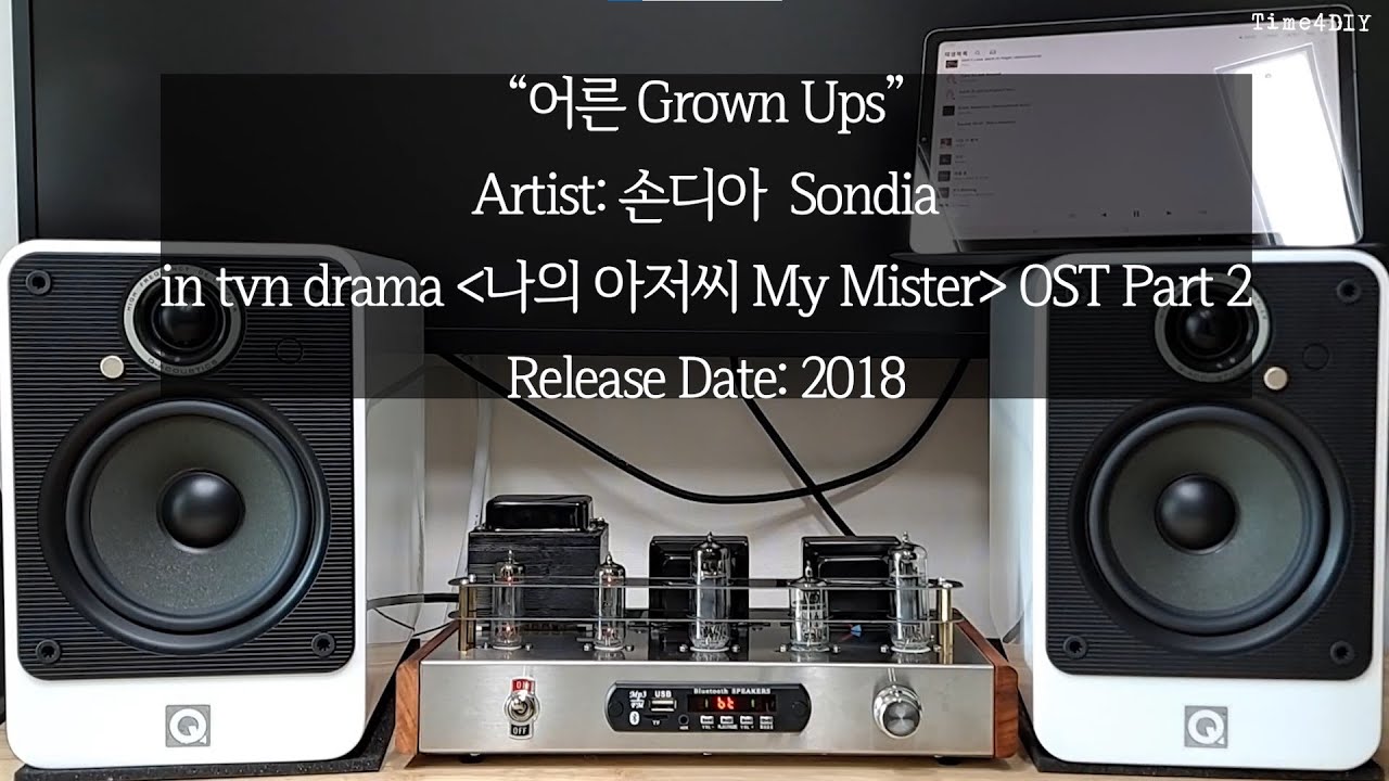 [음악 들어보기 Music Play] 6N2 6P1 진공관 블루투스 앰프 6N2 6P1 vacuum amp with ...
