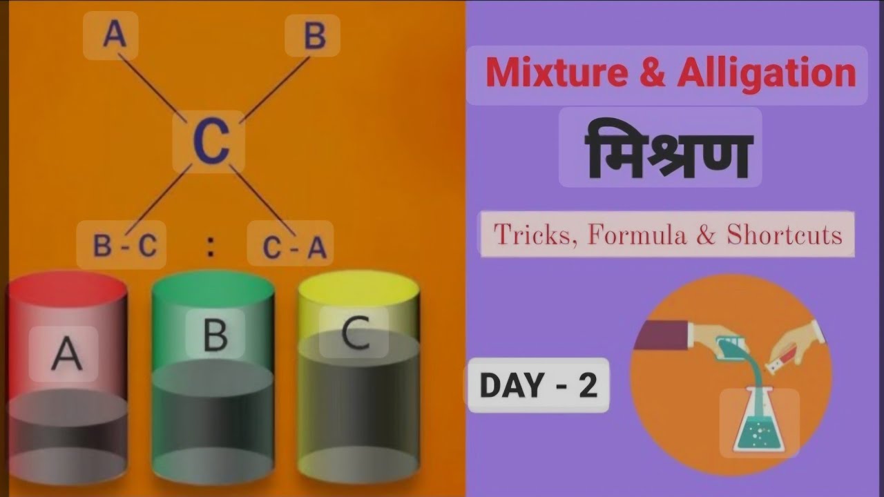 📖 Mixture and allegation || Part 02 || GURUKUL BASIC CONCEPT || VIDYA ...