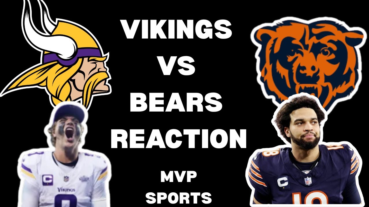 Vikes vs Bears reaction!! This was a great way to start the season ...