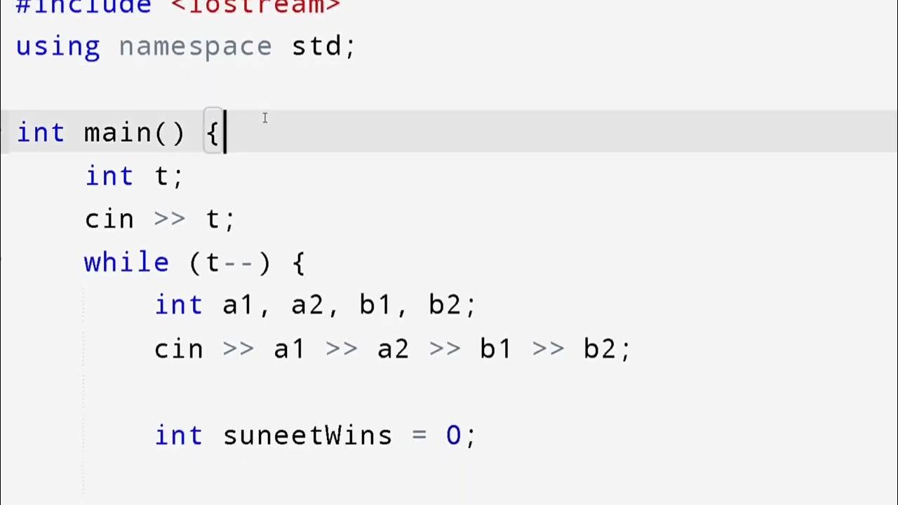 Card Game Full Solution Explained | Codeforce Round 964(Div 4) Full Solution Explained #coding # ...