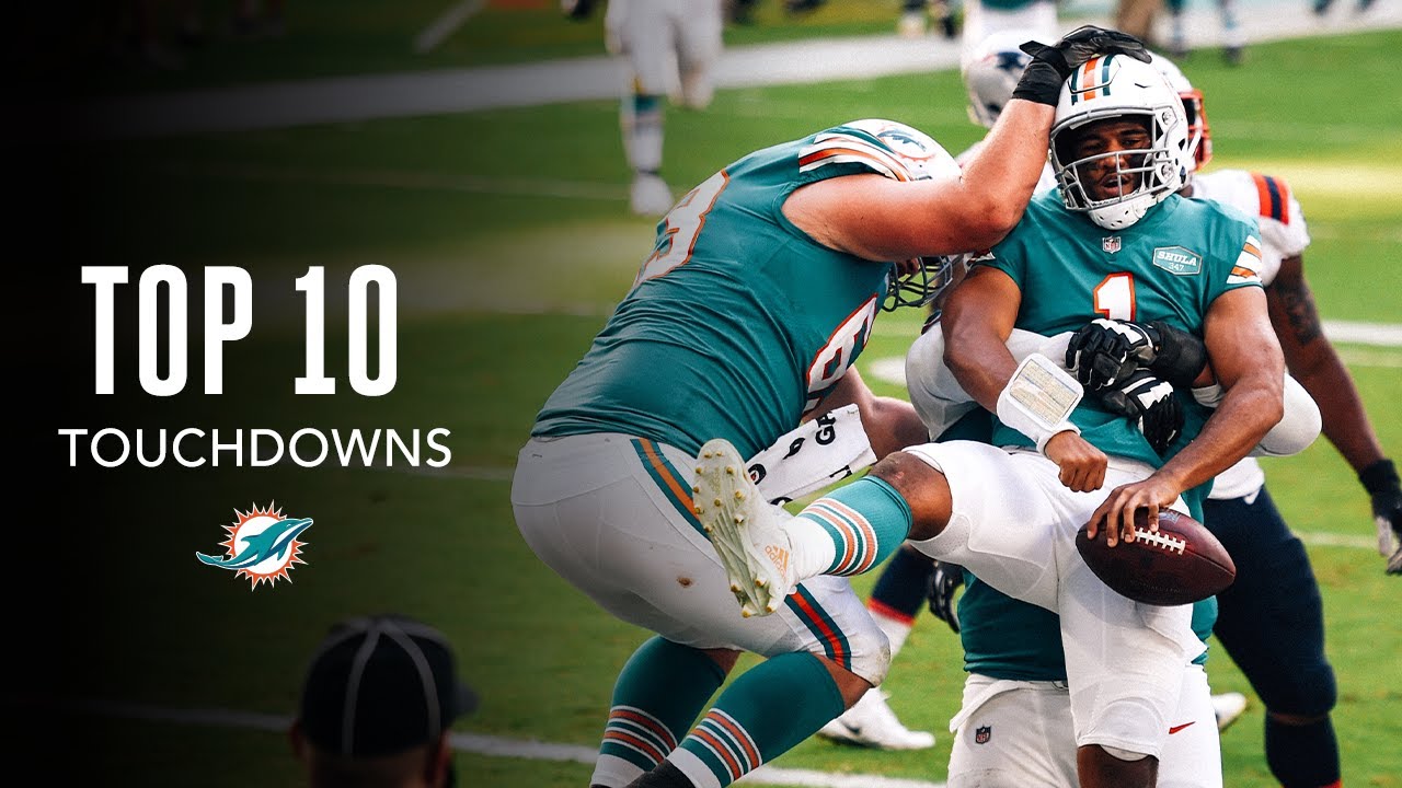 Top 10 Touchdowns of 2020 | Miami Dolphins - YouTube
