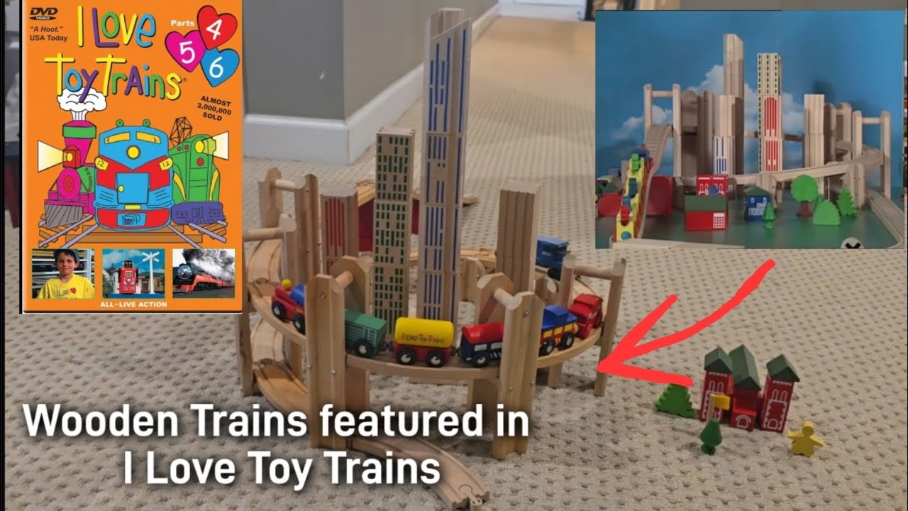 Unboxing wooden trains used on I Love Toy Trains - YouTube