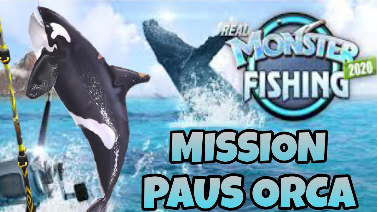 Real Monster Fishing Mission Paus Orca - YouTube