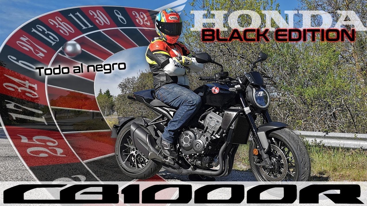 Honda CB1000R Black Edition 2021 Prueba - YouTube