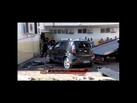 Travesti que atropelou e matou idoso não possui CNH