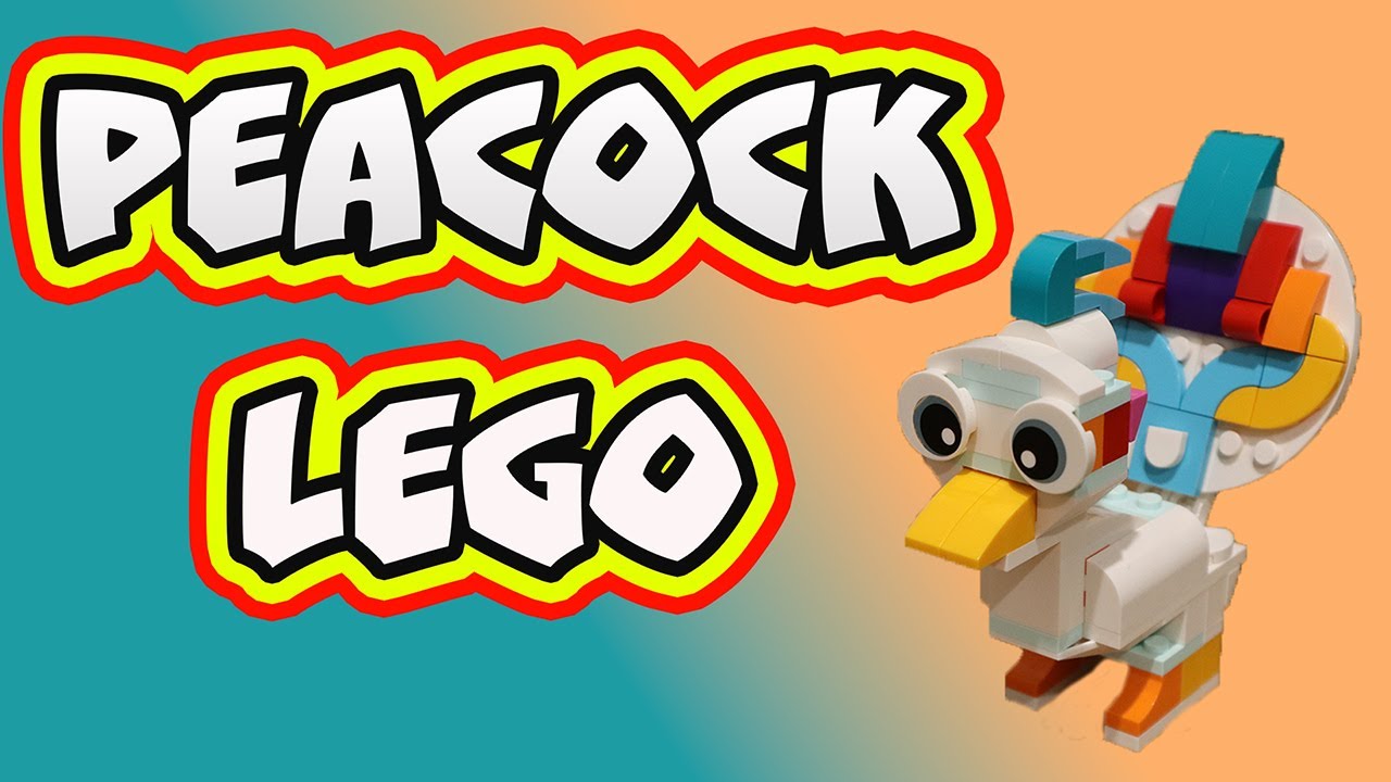 Lego Peacock - Speed Build - YouTube