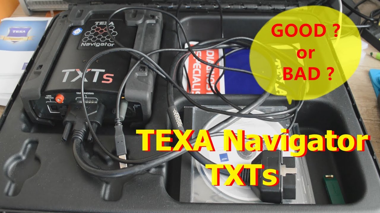 Texa Navigator TXTs .Car and Truck Diagnostics. Review - YouTube