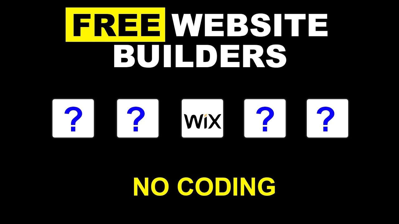 5 Best Free Website Builders No Coding Needed — Easy & Powerful Tools ...
