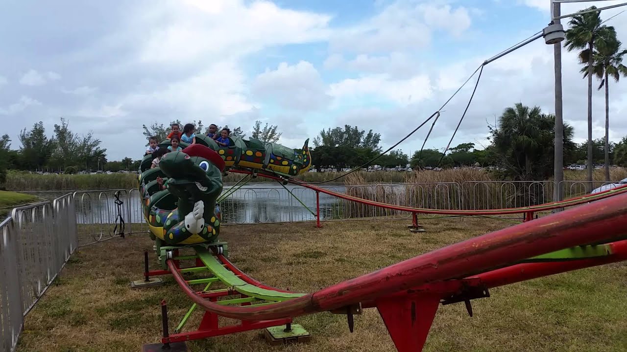 Go Gator Roller Coaster Rental in Miami - YouTube