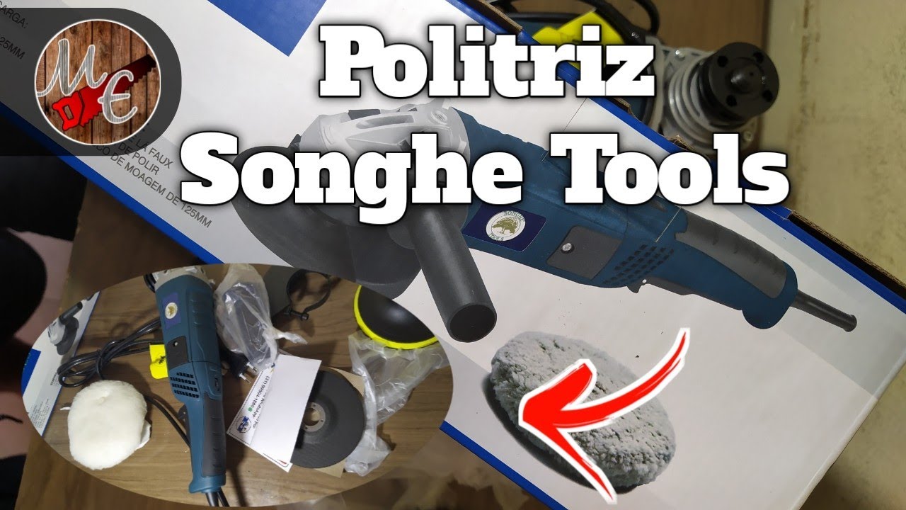 Lixadeira e Politriz de 1050w Songhe Tools, ( veja esse vídeo antes de ...