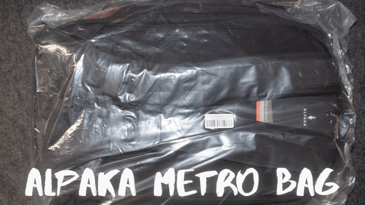 ALPAKA METRO BACKPACK PRO - NEW TRAVEL BAG! - YouTube