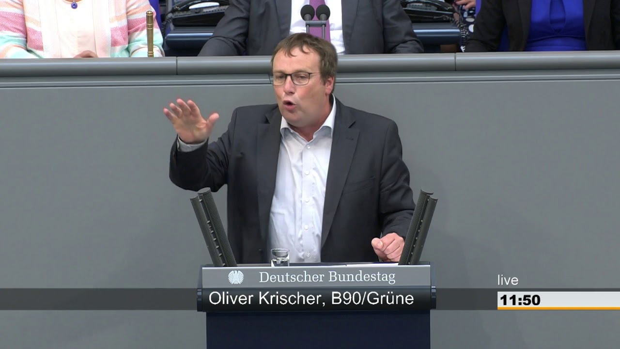 Oliver Krischer: Klima- und Energiepolitik [Bundestag 28.06.2018] - YouTube