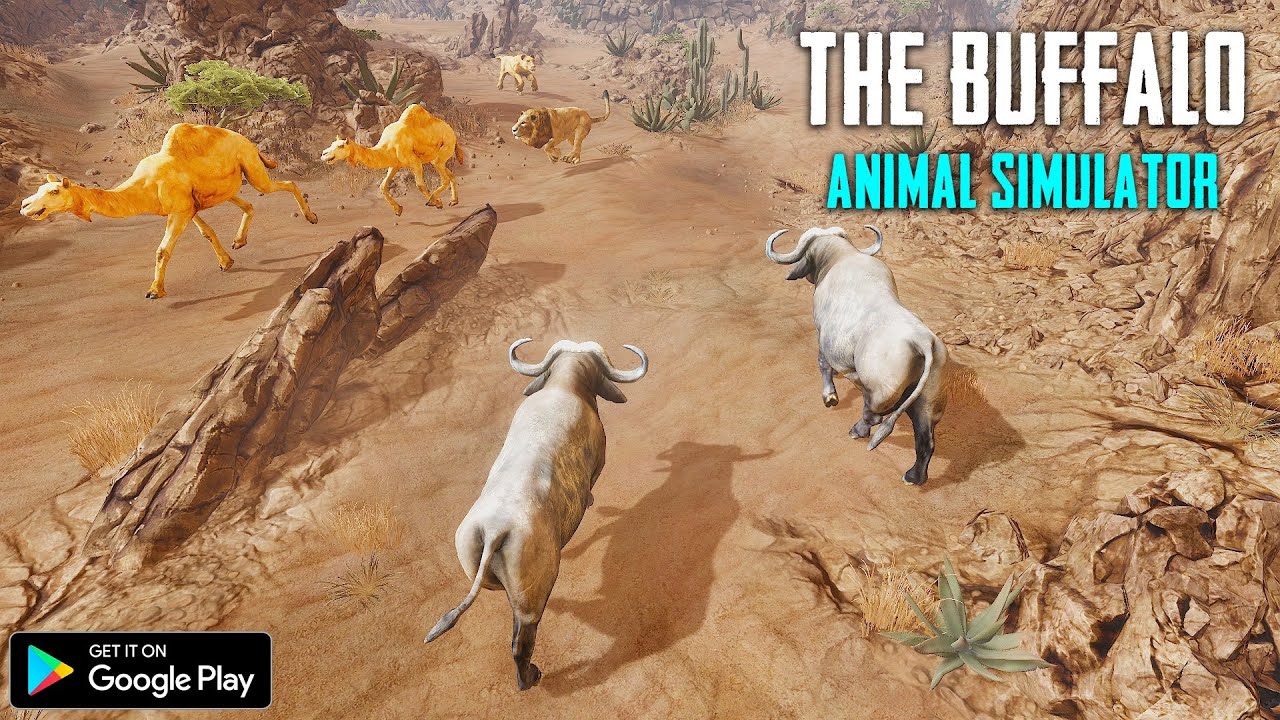 The Buffalo Animal Simulator Animal Revolt Battle Gameplay Android ...