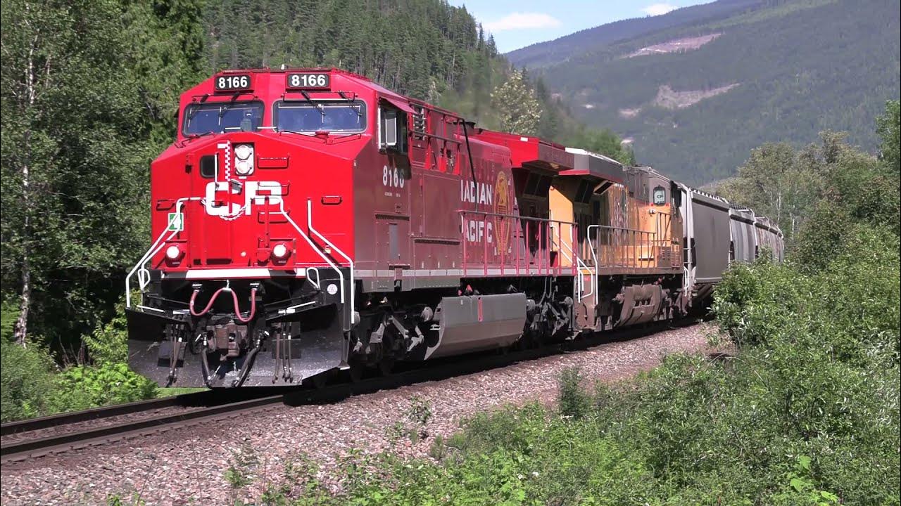 Skeena Pacific #1602 CP Train#301 Cambie Solsqua Road, MP 37.23 C.P. Shuswap Sub 2021 06 02 ...