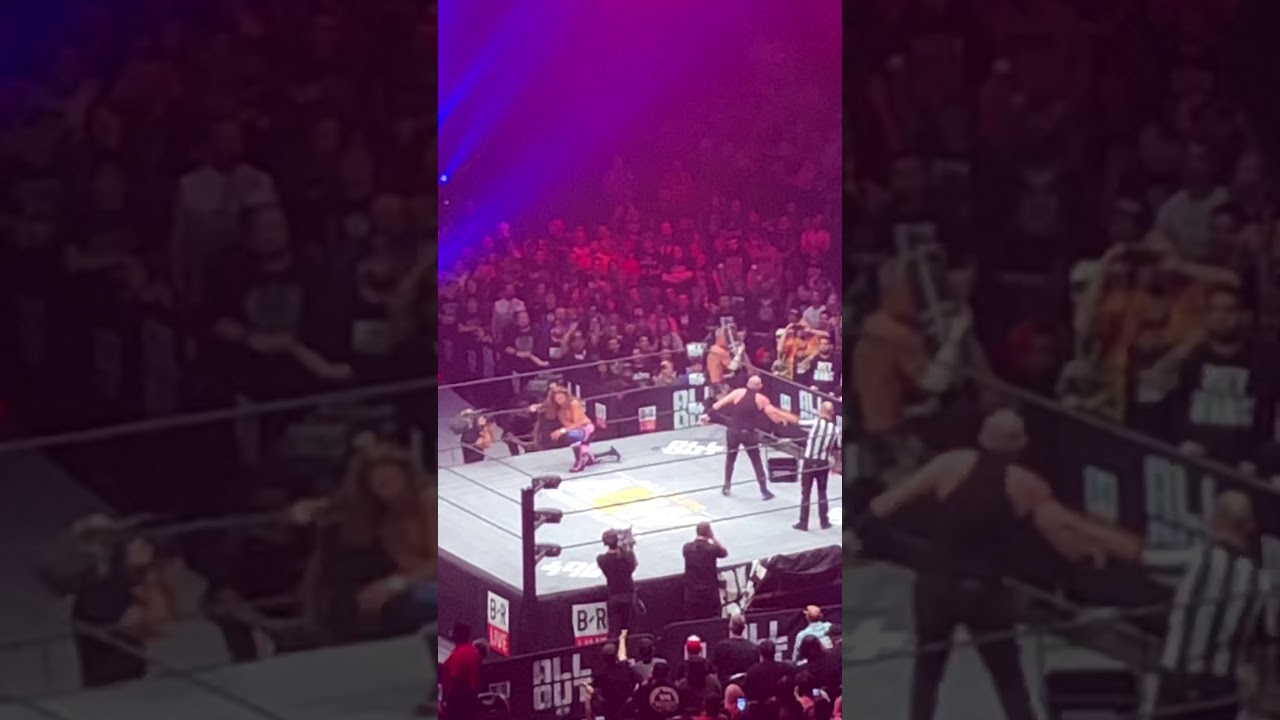 Darby Allin Thumbtack Skateboard Spot LIVE at AEW All Out at Sears ...