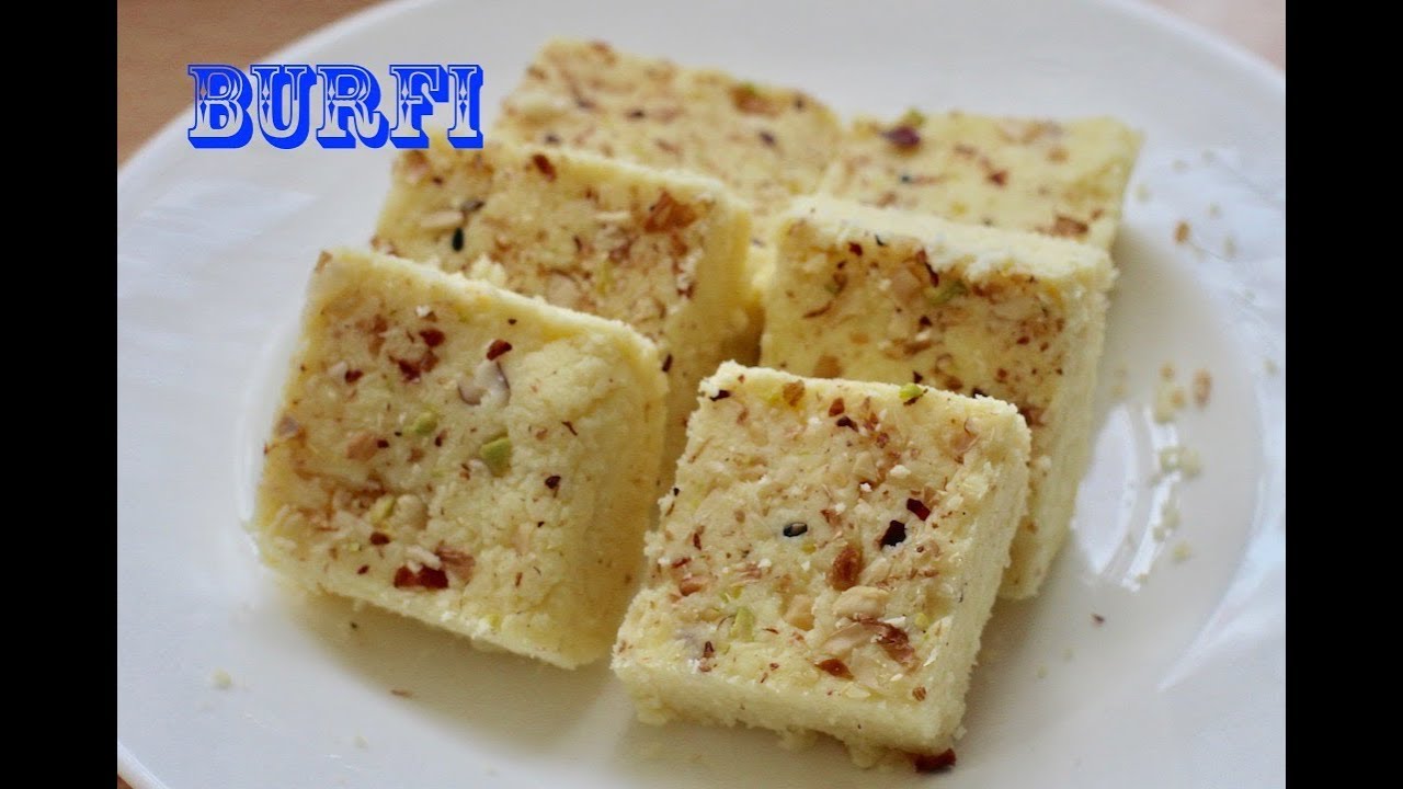BURFI | POWDER MILK BURFI | EASY BUFRI RECIPE | DIWALI SWEET RECIPE ...