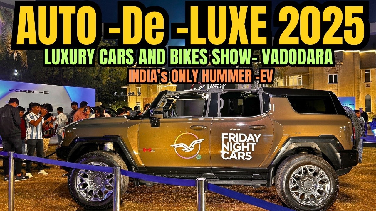 Luxury Cars and Bikes Expo -2025 - Vadodara Auto De Luxe 2025 - Drive ...