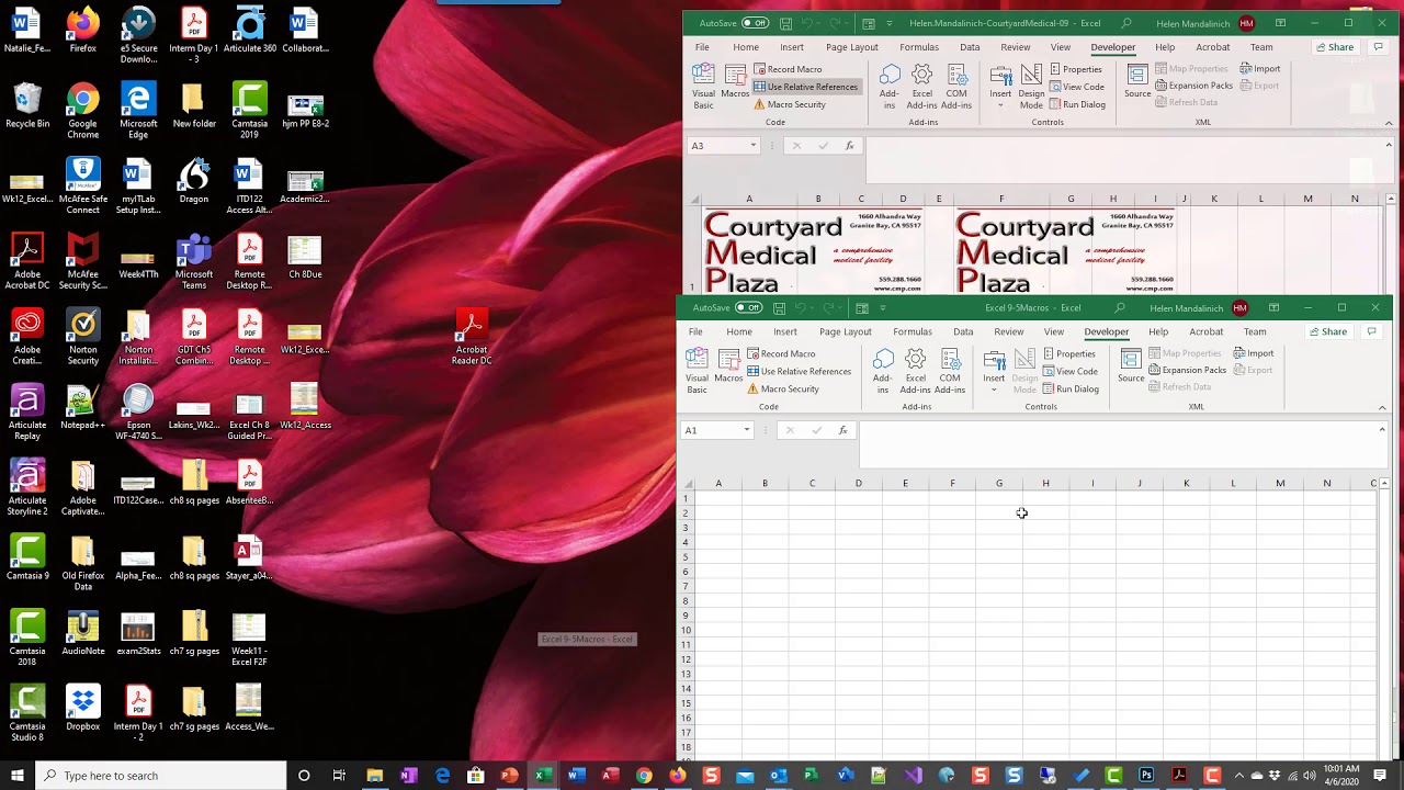 Excel Ch 9 Independent Project 9 5 step 1 to 9 - YouTube