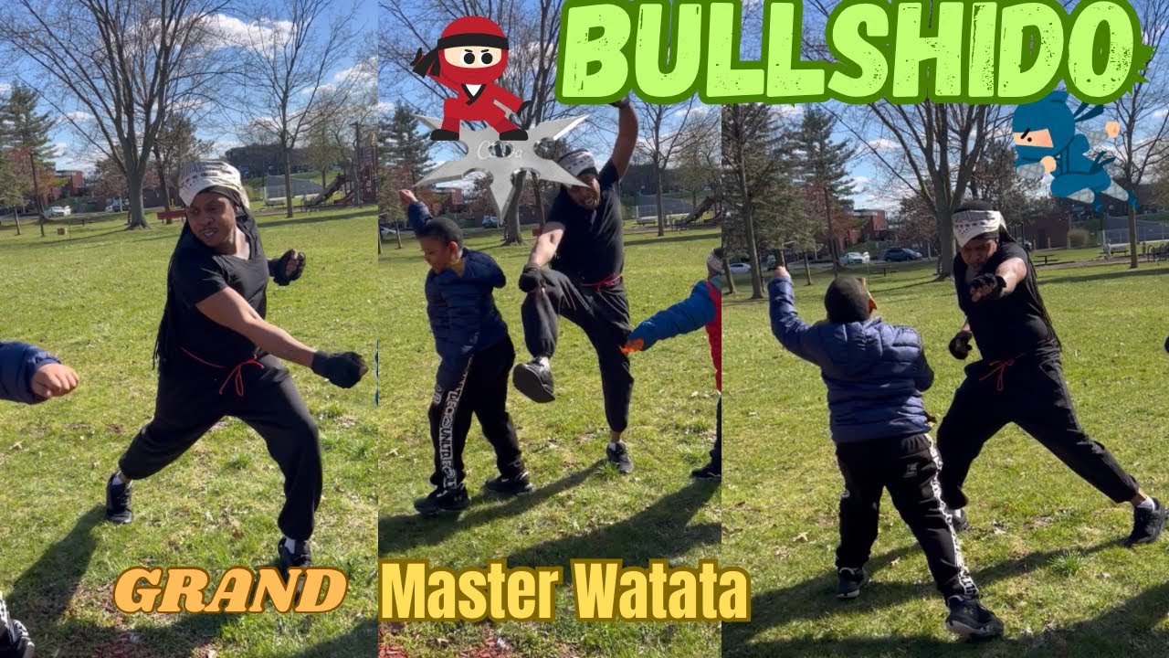 Bullshido Karate Grand Master teaches young Students the Deadly Funky ...