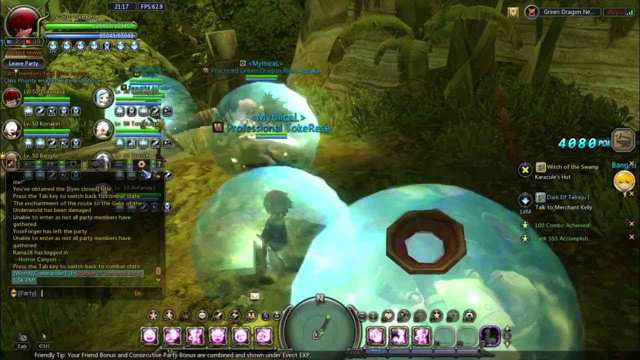 MythicaL - DN Return - Green Dragon Nest Cap 50 (MT/Crusader POV) - YouTube