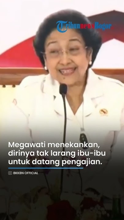 Kembali Membuat Heran, Megawati Pertanyakan Banyak Ibu-ibu yang Doyan Pengajian - YouTube