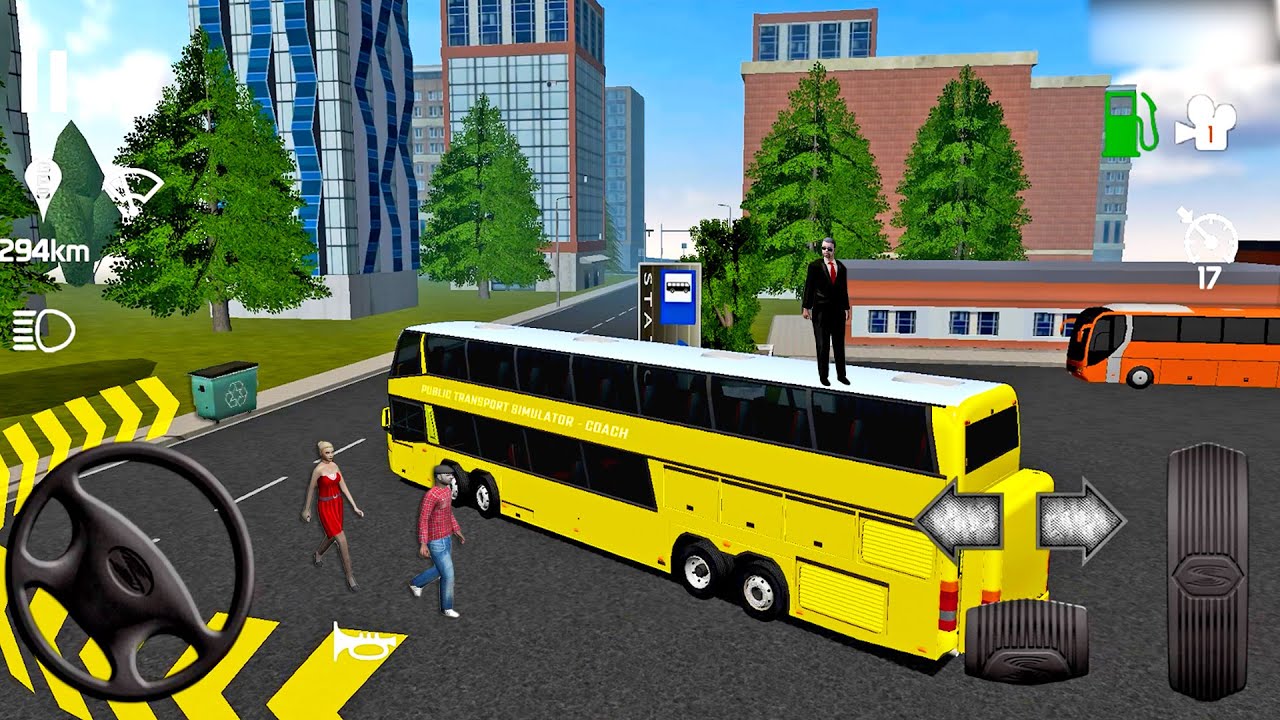 Public Transport Simulator Coach #8 Crazy Ride with Accidents! Android ...