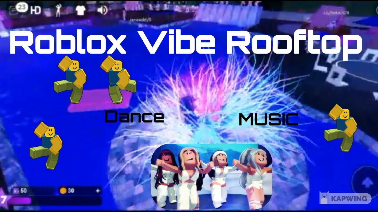 Roblox Vibe Rooftop DANCE / MUSIC - YouTube