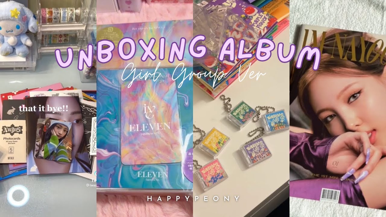 #5 .* Unboxing Kpop Album .* Girl Group Edition ♥ - YouTube