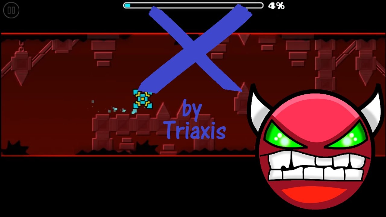 geometry dash 「X」 - YouTube
