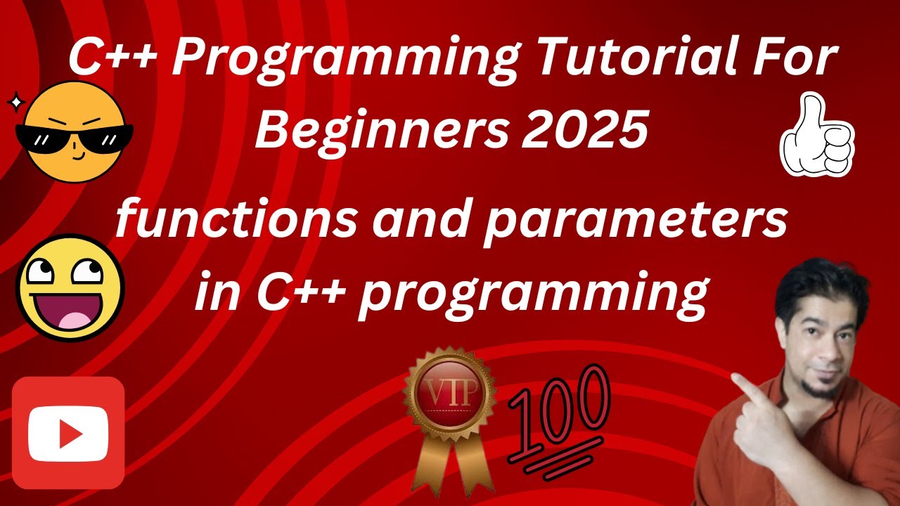functions and parameters in C++ program | In Urdu Language - YouTube